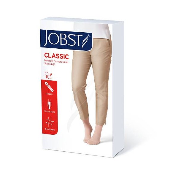 JOBST Classic RAL Class 3, Compression Stockings, Open Toe, Sand